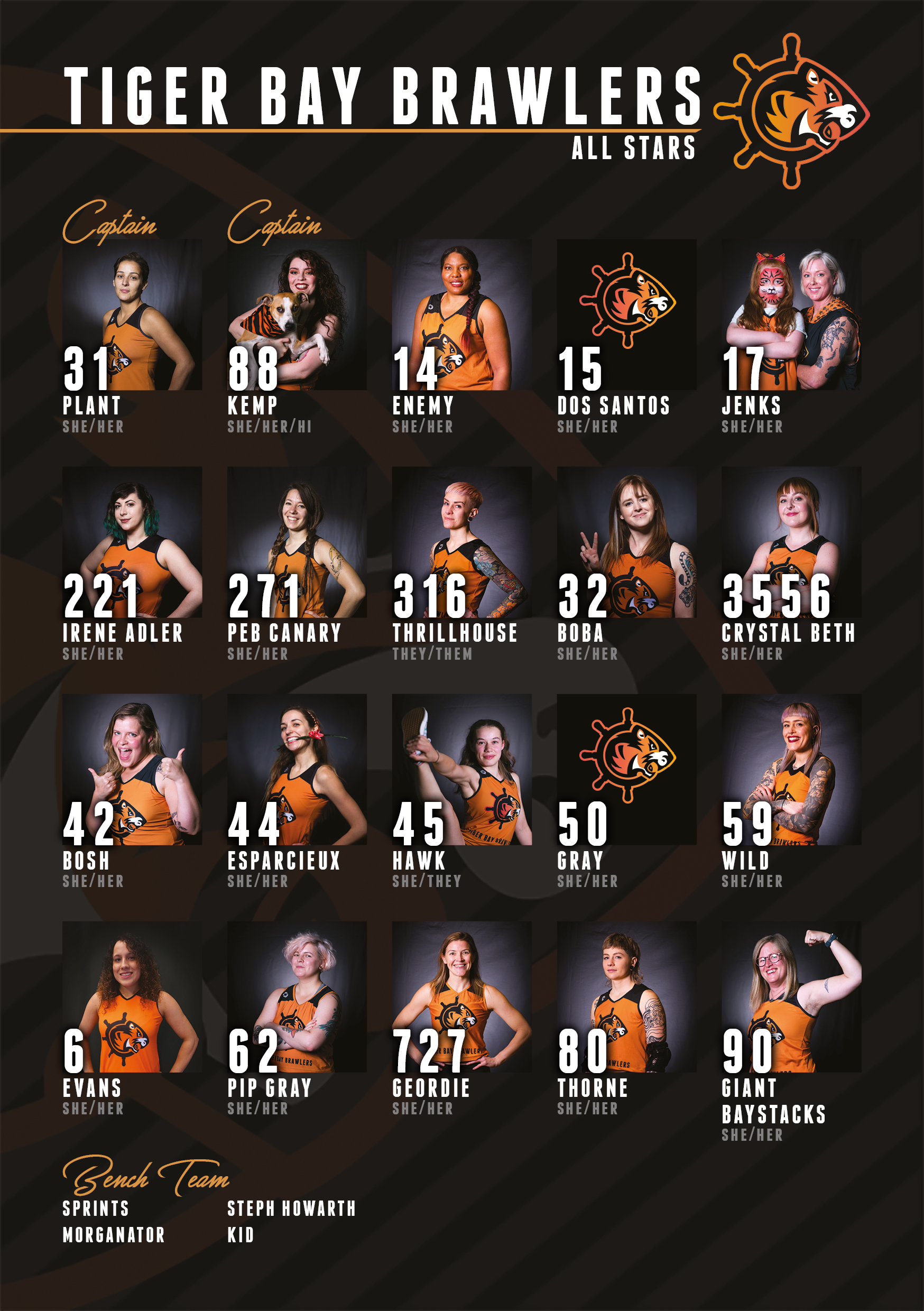 TIGER BAY BRAWLERS: ALL-STARS – TIGER BAY BRAWLERS